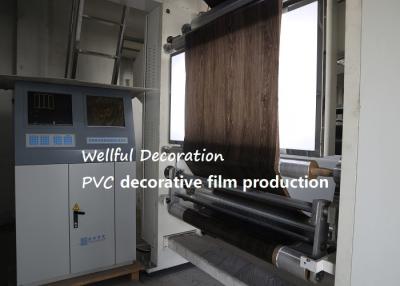 China 0.07mm Decorative PVC Printed Film Eco-Friendly for Flooring 1000mm Width for sale