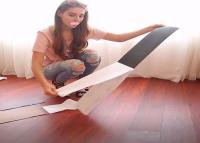 China Self Adhesive PVC Flooring 1.5mm Thickness Waterproof Anti Corrosion Wear Layer 0.07mm for sale