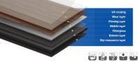 China Dancing Room LVT Plank Flooring Dryback Loose Lay Wood Look Anti-slip 4mm for sale
