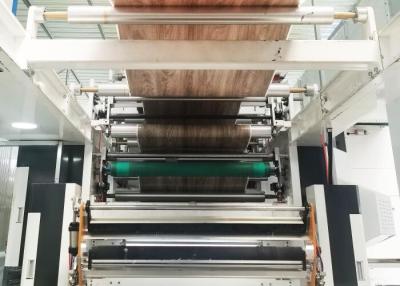 China Non Toxic Wood Grain PVC Decorative Film 0.07mm for Plastic Flooring for sale