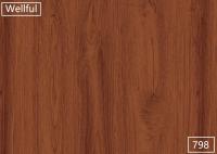 China Brown Wood Design PVC Decorative Film for Vinyl Dry Back Flooring 0.07mm for sale