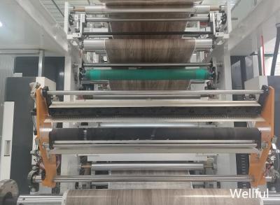 China PVC Vinyl Decorative Film Wood Grain 0.07mm Thickness 1000mm Width for LVT SPC WPC Flooring for sale