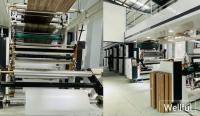 China Oak Wood PVC Printing Film 1000mm Width 0.07mm Thickness for SPC WPC Vinyl Flooring for sale
