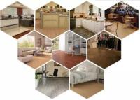 China Commercial Vinyl Plank Flooring Waterproof 2.0mm Thickness Dry Back PVC for sale