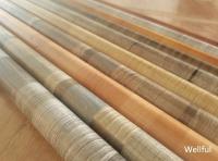 China Customized PVC Flooring Film 0.07mm Thickness 1000mm Width Wood Design for sale