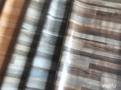 China Vinyl Printing Film Wooden Designs Width 1.0M 1.3M for PVC Flooring Decor Layer for sale