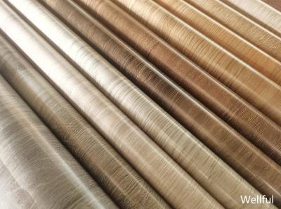 China Waterproof PVC Flooring Film 1300mm Width Gravure Printing Decorative Layer for Vinyl Floor for sale