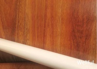 China Rolled PVC Printed Decorative Film 0.15mm with Wear Layer for Vinyl Flooring for sale