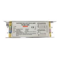 China 150W Multi Tap Electronic Ballast for T12 8ft UV Disinfection Lamp CE FCC for sale