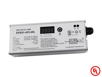 China UL Certified 10-40W 2 Bulb T8 UV Ballast 110-240VAC Electronic Ballast for Water Treatment for sale