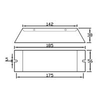 China PH7-425-75U UL Ballast for 40-105W UVC Lamp 120V 230V Digital Electronic Ballast for sale