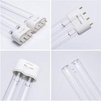 China 254nm UVC Germicidal Ultraviolet Quartz Lamp Tube G23 2G7 2G11 Base 36W 55W 95W for sale