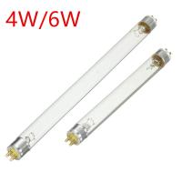China Double Needle Germicidal UVC Light Lamp T5 T8 4W 6W 8W 15W High Purity Quartz for sale