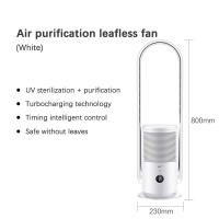 China YOUWEI 32W UV Air Purifier Fan with Sterilization Leafless Design 800mm Height for sale