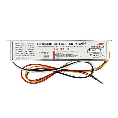 China UL Listed 800-100W T8 Electronic Ballast for Photo Oxygen Lamp UV Sterilization for sale