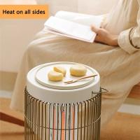 China Carbon Fiber Heater 4 Tube 360 Degree Whole House Heating Silent Not Dry YW-DNL-01 for sale