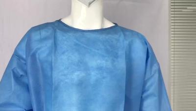 China High Quality Surgical Disposable Isolation Gown Used in Hospital or Labs Disposable Isolation Gown for sale