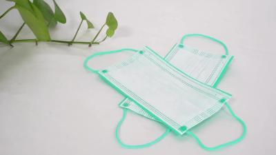 China 4-Ply Disposable Protective Medical Surgical Face Mask Respirator Pure Yellow Cotton Ear Loops Everyday Use for sale