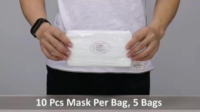 China S&J 3 ply Disposable Surgical Face Mask Respirator ASTM F2100 Type2iir Mascarillas White Color Medical Mask for sale