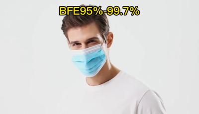 China S&J OEM wholesale 3 ply facemask EN 14683 medical surgical face mask disposable for sale