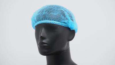 China S&J Disposable non woven medical bouffant nurse cap elastic disposable cheap clip caps for sale