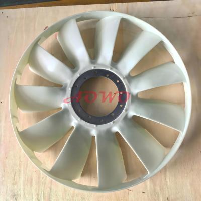 China 020004222，Aluminum Energy Saving Noise Reduction Fan Blade for Truck Cooling System 770mm Diameter for sale