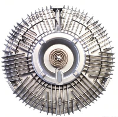 China AL111576 10544710 JDAL111576 ，Aluminum Agricultural Fan Clutch Providing Cooling for Heavy Duty Farm Machinery，For 6810, 6910, 6910S European Version Tractor, Fits 6068TL051 / TL052 / TL054 for sale