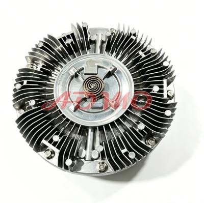 China OEM 020004351 Thermal Fan Clutch with Sealed Ball Bearing and Aluminium Body for GAZ Gazelle NEXT ISF2.8 Engine for sale