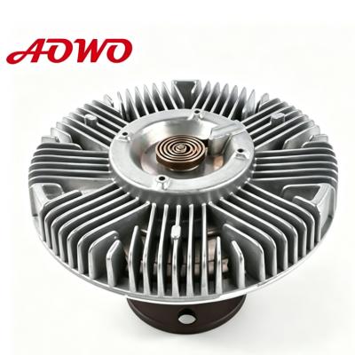 China OE RE165218 Aluminum Alloy Bolt-on Low Noise Viscous Fan Clutch for JD 7210 7405 7410 7510 Agricultural Tractors for sale