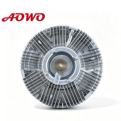 China 82000845 / 8521152 AOWO Viscous Fan Clutch Assembly OE Grade Cooling Replacement Part for New Holland Ford Tractor TM Series Heavy-Duty Steel Fan Drive for sale