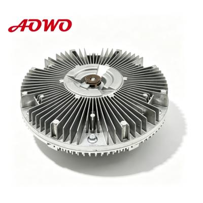 China 375075A1 AOWO Temperature Control New Viscous Fan Clutch Heavy-Duty Steel and Aluminum Bolt-On Fan Drive for CASE CX160 CX130 Excavator for sale