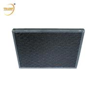 China Plastic Honeycomb Activated Carbon Air Filter Sheets For Removing Formaldehyde for sale