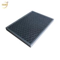 China Plastic Honeycomb Activated Carbon Air Filter Sheets For Removing Formaldehyde for sale