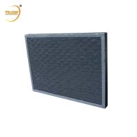 China Plastic Honeycomb Activated Carbon Air Filter Sheets For Removing Formaldehyde for sale