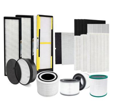 China Custom 1uM Round Air Purifier F9 H10 H13 HEPA Filter For Air Purifier for sale