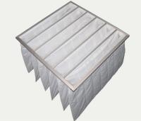 China 1 Micron Fiberglass Panel Air Conditioning Bag Filters OEM ODM for sale