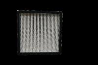 China Fiber Glass Deep Pleat HEPA Filter Pleated Panel Air Filter With Aluminum Foil Separation for sale