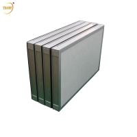China H11 H12 H13 H14 U15 U16 U17 Aluminium Alloy Frame HEPA Filter Fiber Glass Media HEPA Air Filter for sale