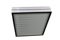 China Laboratory AHU HVAC System H13 H14 Mini Pleat Flow Hood HEPA Filter for sale