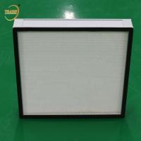 China Micro Fiberglass Media Laminar Flow Hood HEPA Air Filter H13 H14 for sale