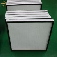 China Micro Fiberglass Media Laminar Flow Hood HEPA Air Filter H13 H14 for sale