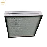 China Class 100 Class 10000 Metal Frame Clean Room HEPA Air Filter 0.3u for sale