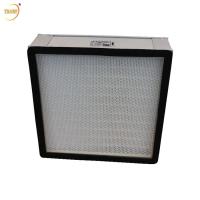 China Class 100 Class 10000 Metal Frame Clean Room HEPA Air Filter 0.3u for sale