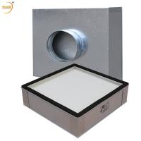 China Aluminium Alloy Frame Hepa 14 Air Filter HEPA Fan Filter Unit 0.3 Micrometer for sale