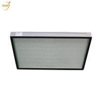 China 0.3um 24x24 HEPA Air Filter Flow Hood Filter With Glass Fiber Media for sale