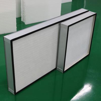 China 99.99% H11 H12 Micro Glass Fiber Filter HEPA H14 Air Filter 0.3um for sale