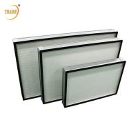 China Hospital Operating Room EN1822 Laminar Flow HEPA Filter H14 H13 for sale