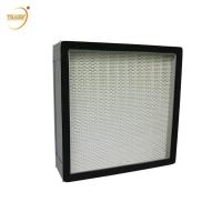 China Fine Dust Filtration 99.99% H14 HEPA Flow Hood Filter Mushroom Growing for sale