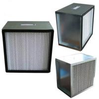 China Hospital H11 H12 H13 Deep Pleated Air Filter Box 24X24X12 Inch for sale