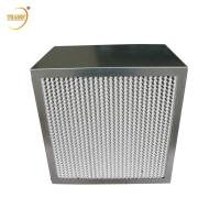 China 99.99% H13 Deep Pleated High Temp Laminar Flow HEPA Filter for sale